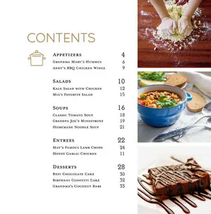 Make Your Own Custom Cook Book with Your Family Recipes