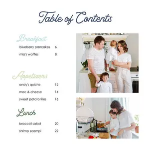 Make Your Own Custom Cook Book with Your Family Recipes