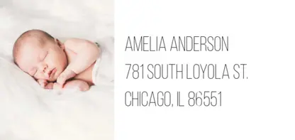 Hello Baby by Letters by Shells