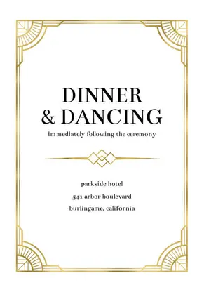 The Best Custom Reception Cards and Response Invitations Templates