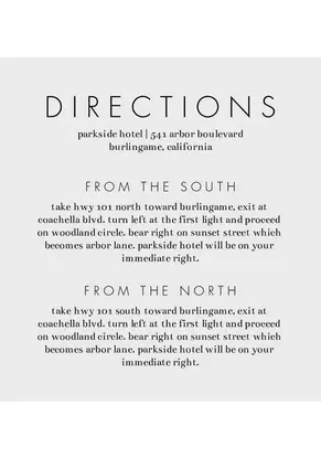 The Best Wedding Direction Card Templates